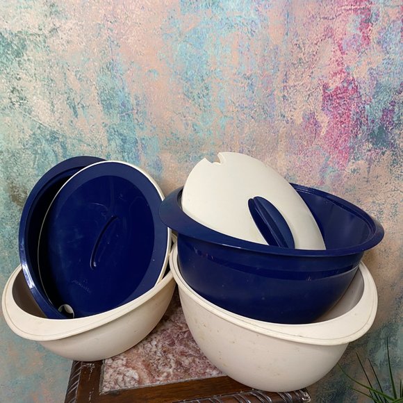 Tupperware | Dining | Tupperware Vintage Insulated Serving Set 6 Pc ...